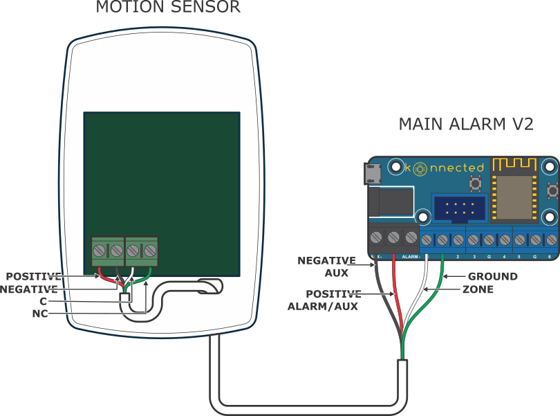 Wiring Your Motion Sensors